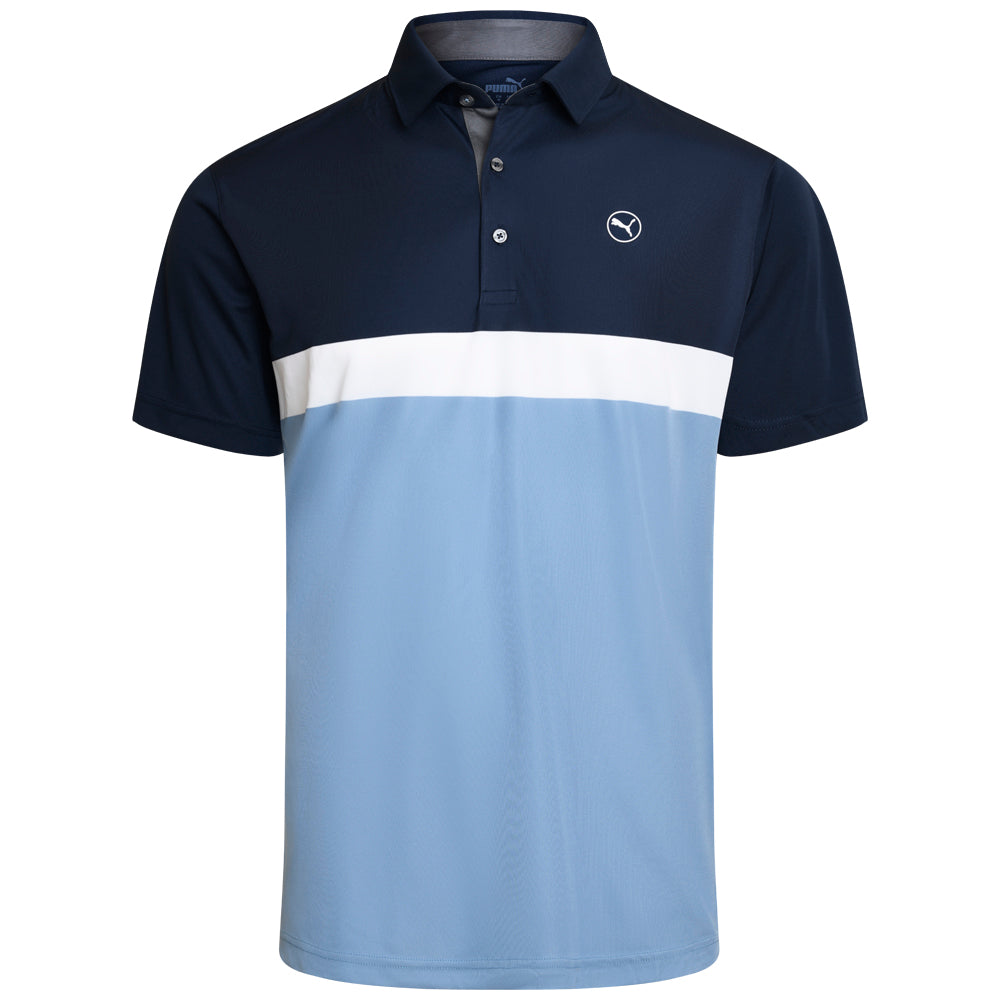 Puma blue polo t shirt store