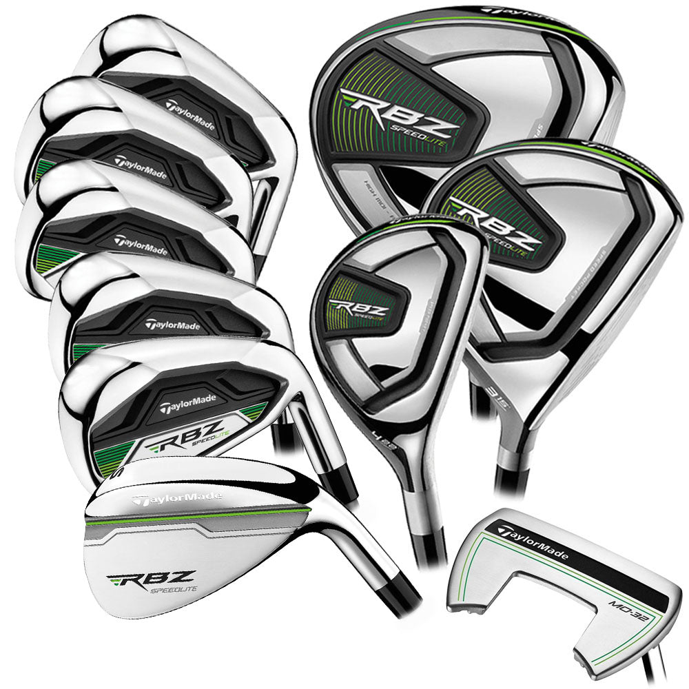 TaylorMade RBZ Speedlite 10-Piece Package Set - Steel