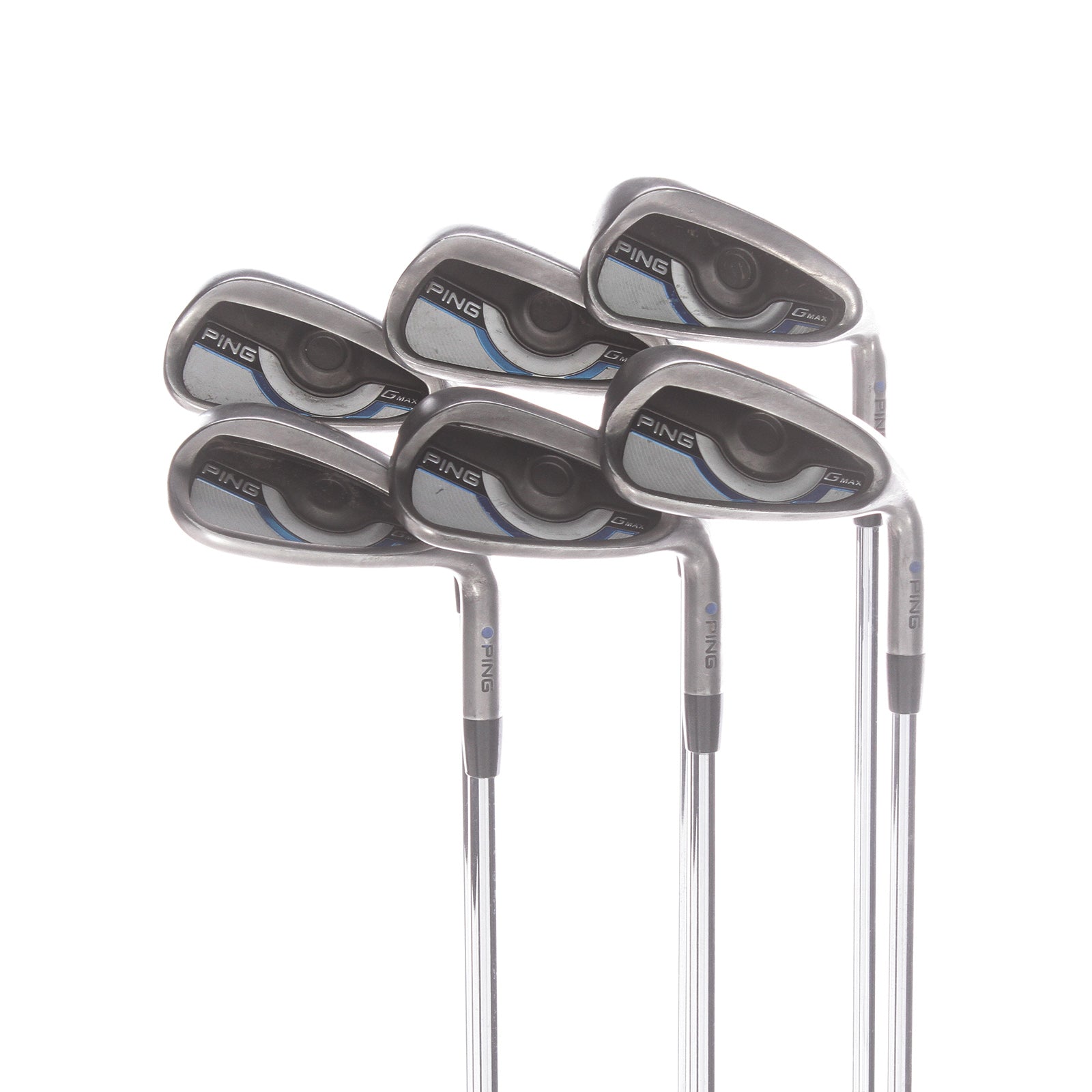 Ping GMax Steel Men's Right Irons 6-SW Blue Dot Regular - Ping CFS Dis