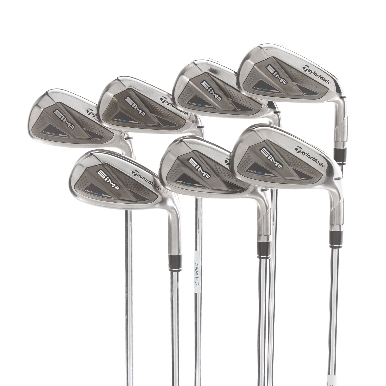 TaylorMade Sim 2 Max OS Steel Mens Right Hand Irons 5-SW Regular - KBS