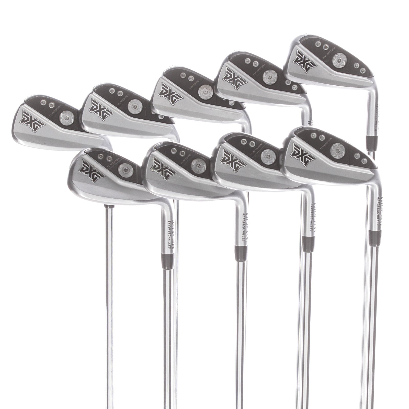 PXG 0311 XP Gen6 Steel Mens Right Hand Irons 4-PW+GW+SW Regular - KBS