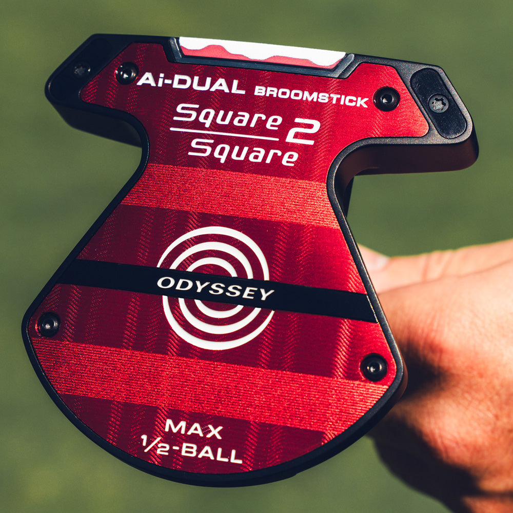 Odyssey Square 2 Square Ai-Dual Putter - Max 1/2 Ball Broomstick Cruis