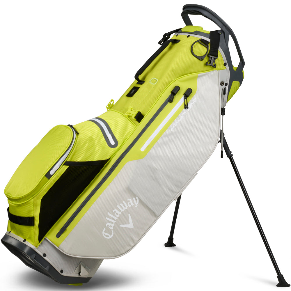 Callaway Fairway Plus HD Waterproof Stand Bag - Floral Yellow/Grey/Gra