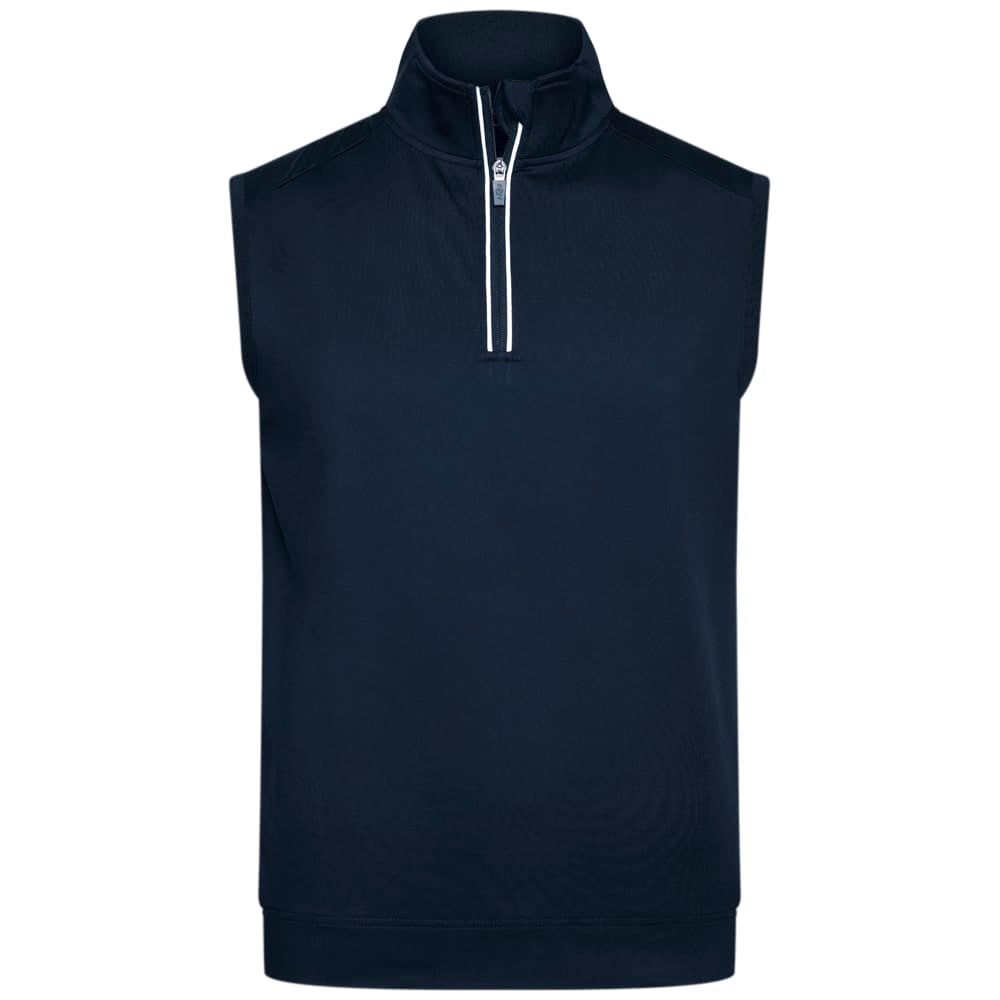 Glenmuir Applecross 1/4 Zip Gilet - Navy/White