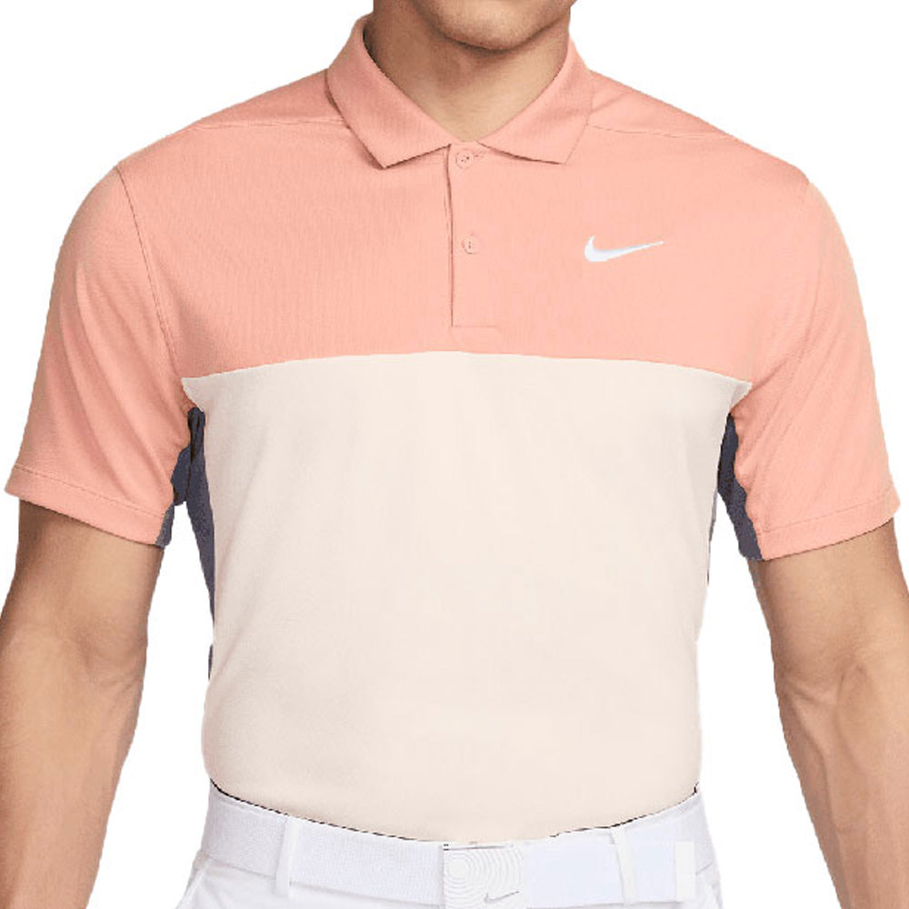 Nike Dri-FIT Victory+ Solid Polo Block - Light Madder Root/Light Carbo