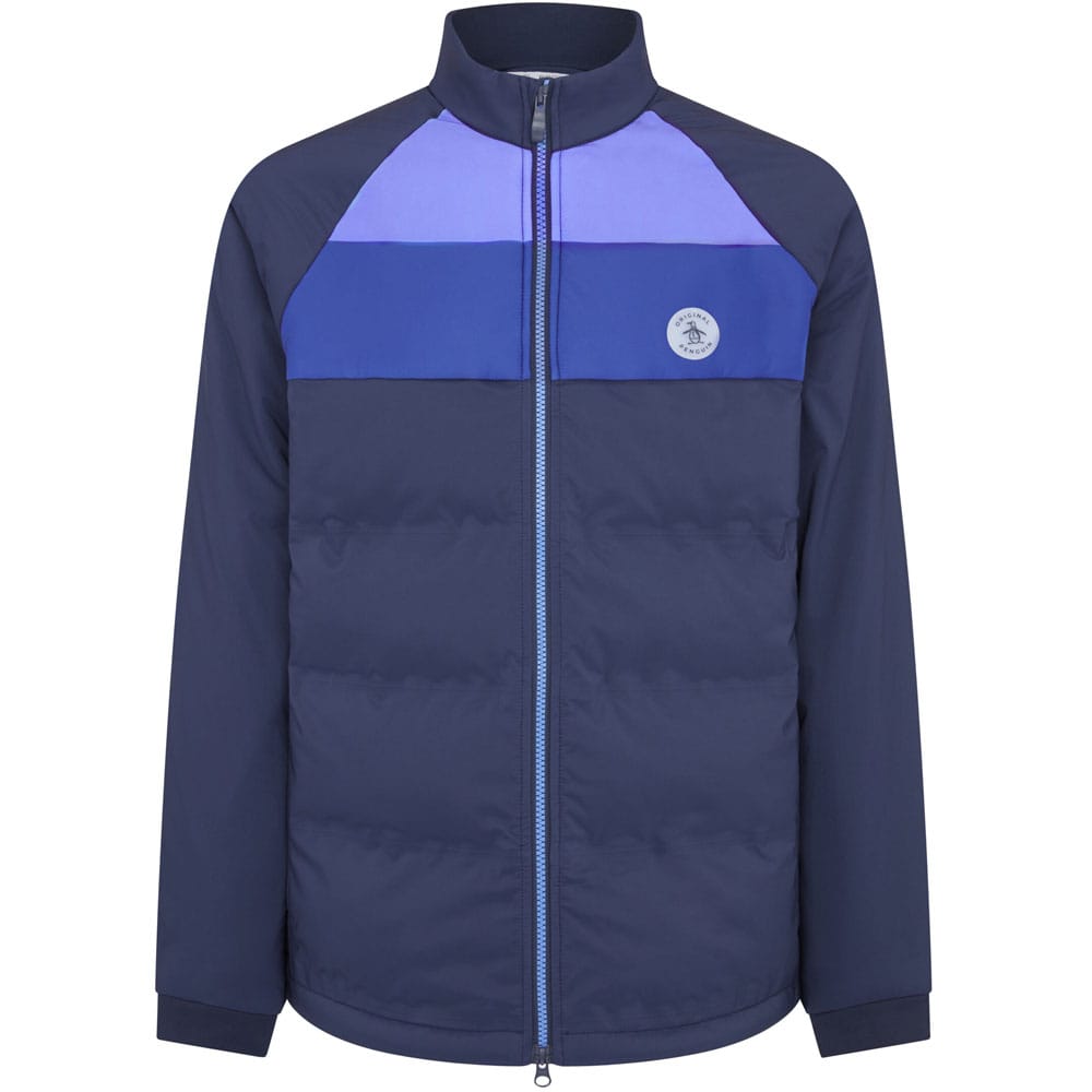 Original Penguin Insulated Full Zip Jacket - Black Iris