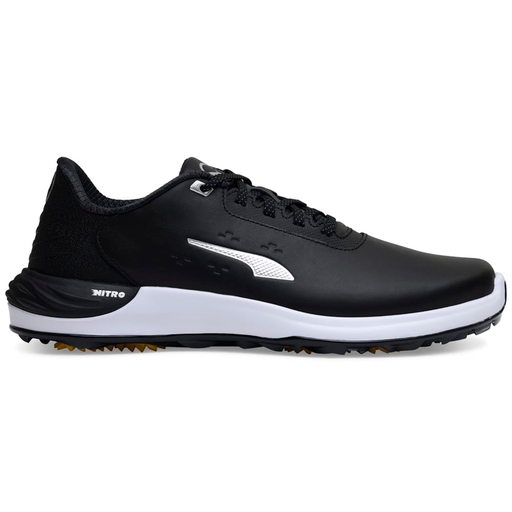 Puma Phantomcat NITRO Spiked Waterproof Shoes - Black/Silver/Yellow Si