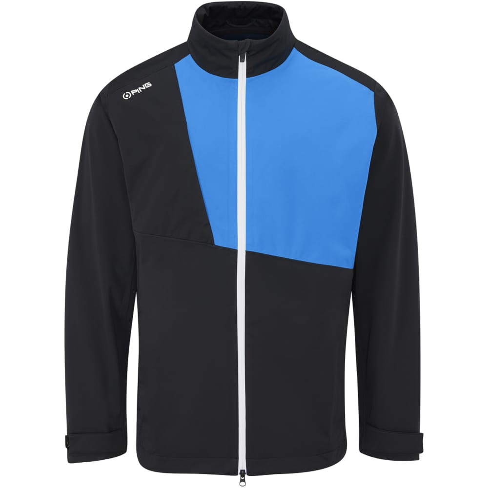 Ping Impervious Waterproof Jacket - Black/Brilliant Blue