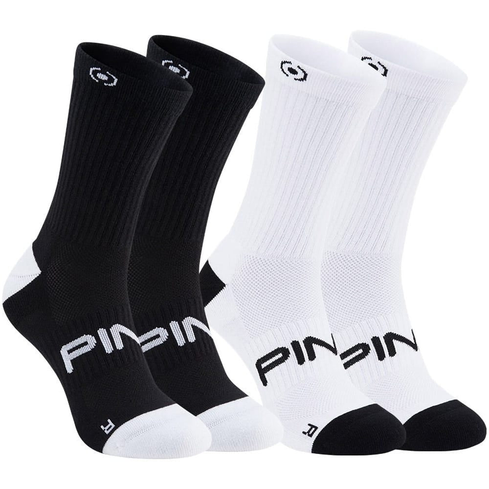 Ping Sensorcool Crew Socks (2 Pairs) - Black/White