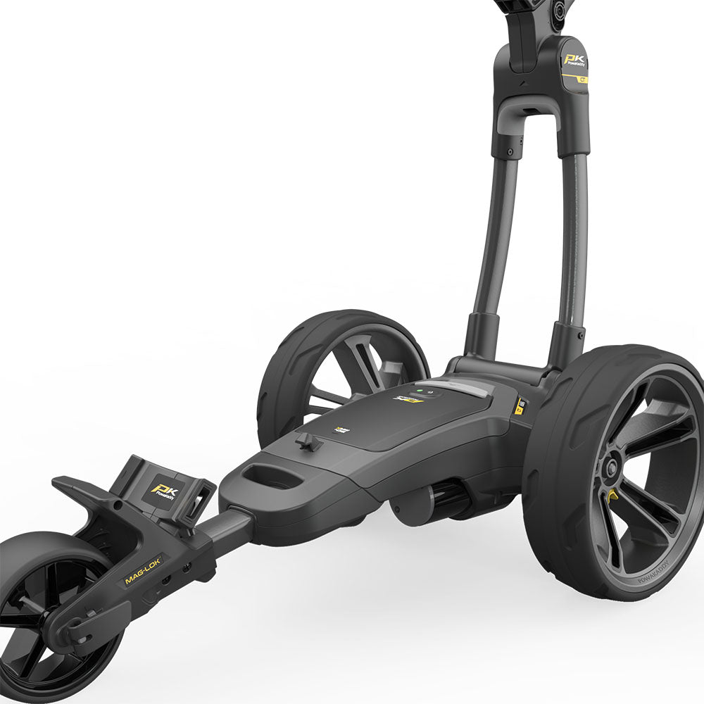 PowaKaddy CT12 GPS EBS Electric Trolley - Gun Metal - 2025