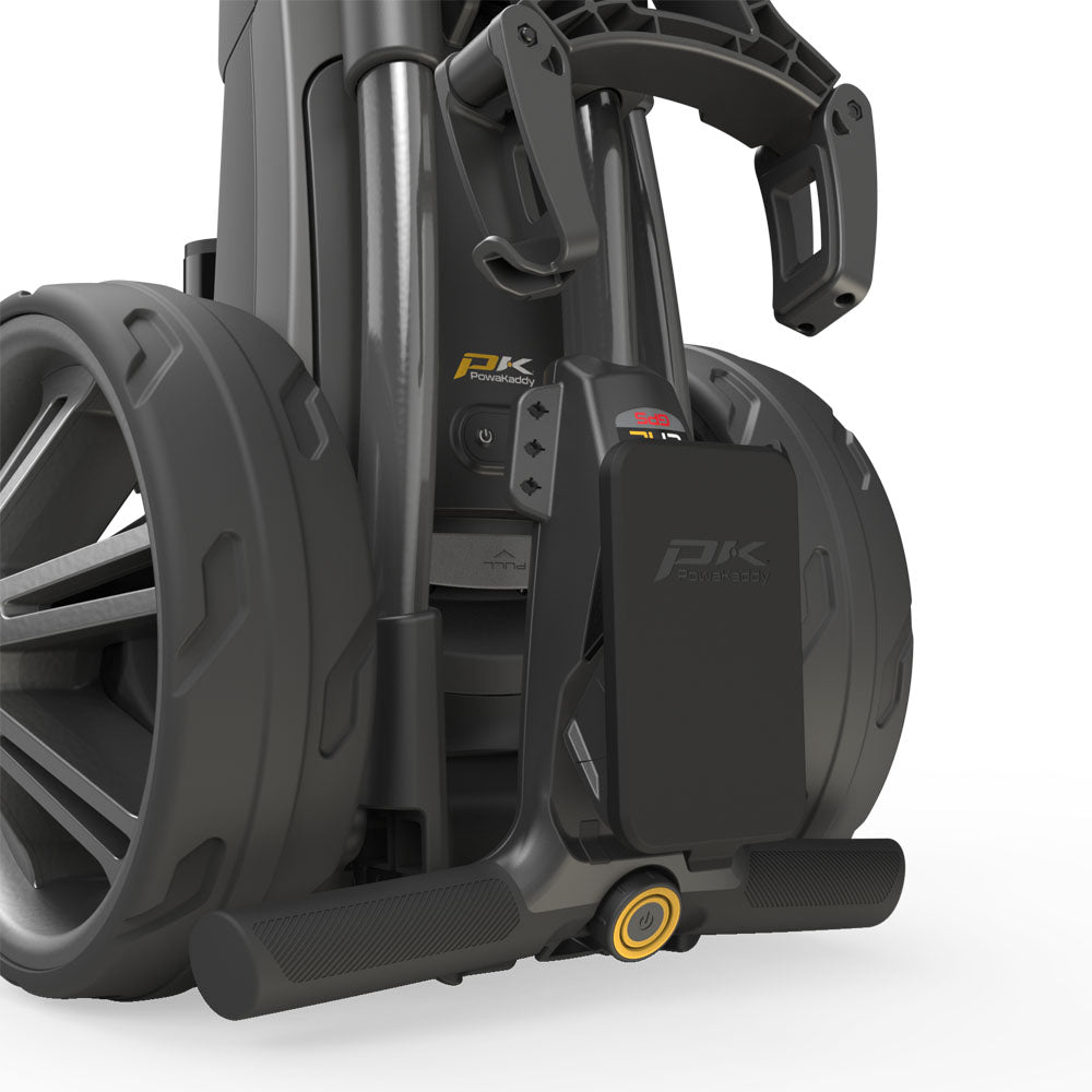 PowaKaddy CT12 GPS EBS Electric Trolley - Gun Metal - 2025