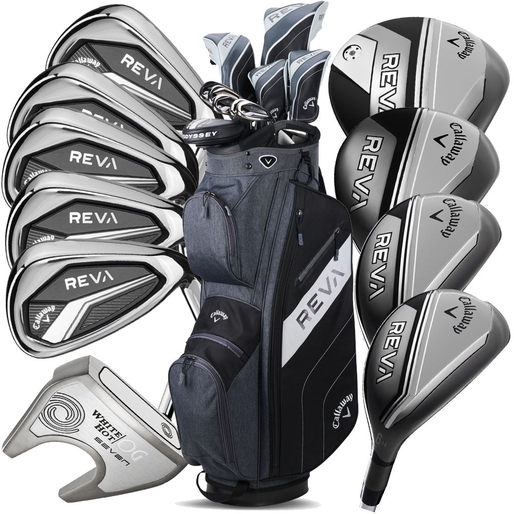Callaway REVA 11-Piece Cart Bag Package Set Ladies - Black