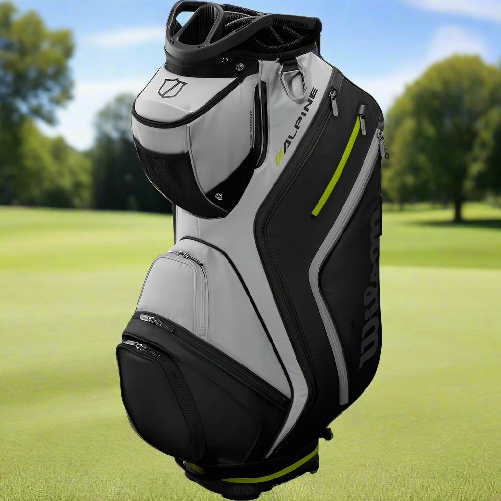 Wilson Alpine Cart 14 Bag - Light Grey/Black