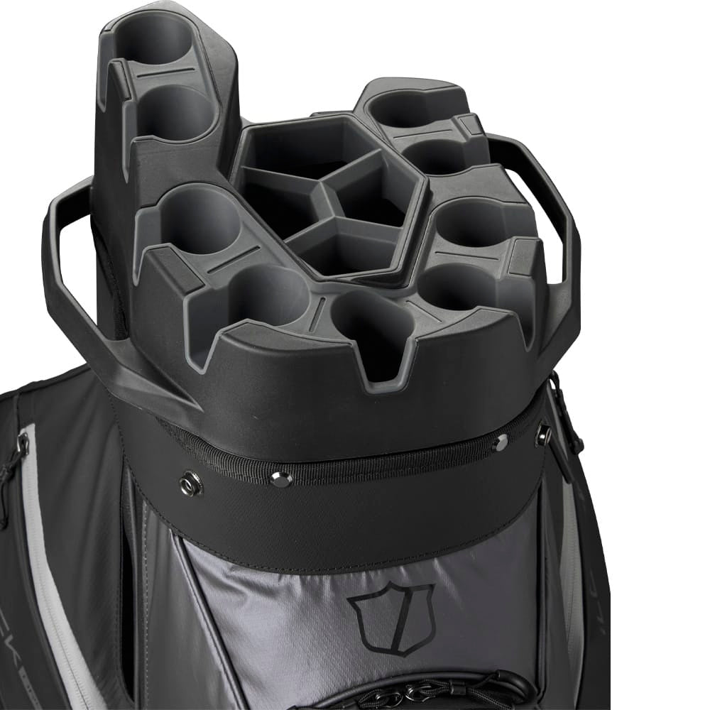 Wilson I-Lock Dry Cart Bag - Grey/Khaki/Orange