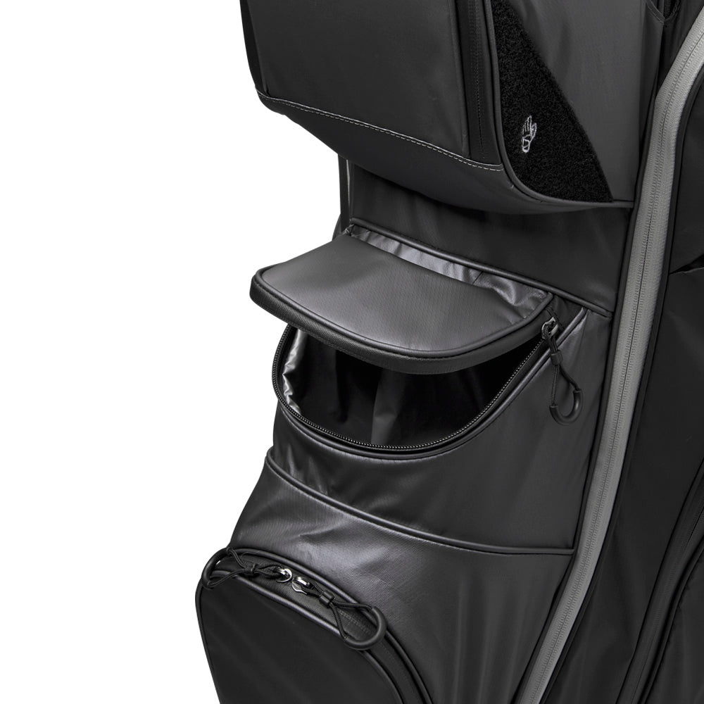 Wilson I-Lock Dry Cart Bag - Black/Grey