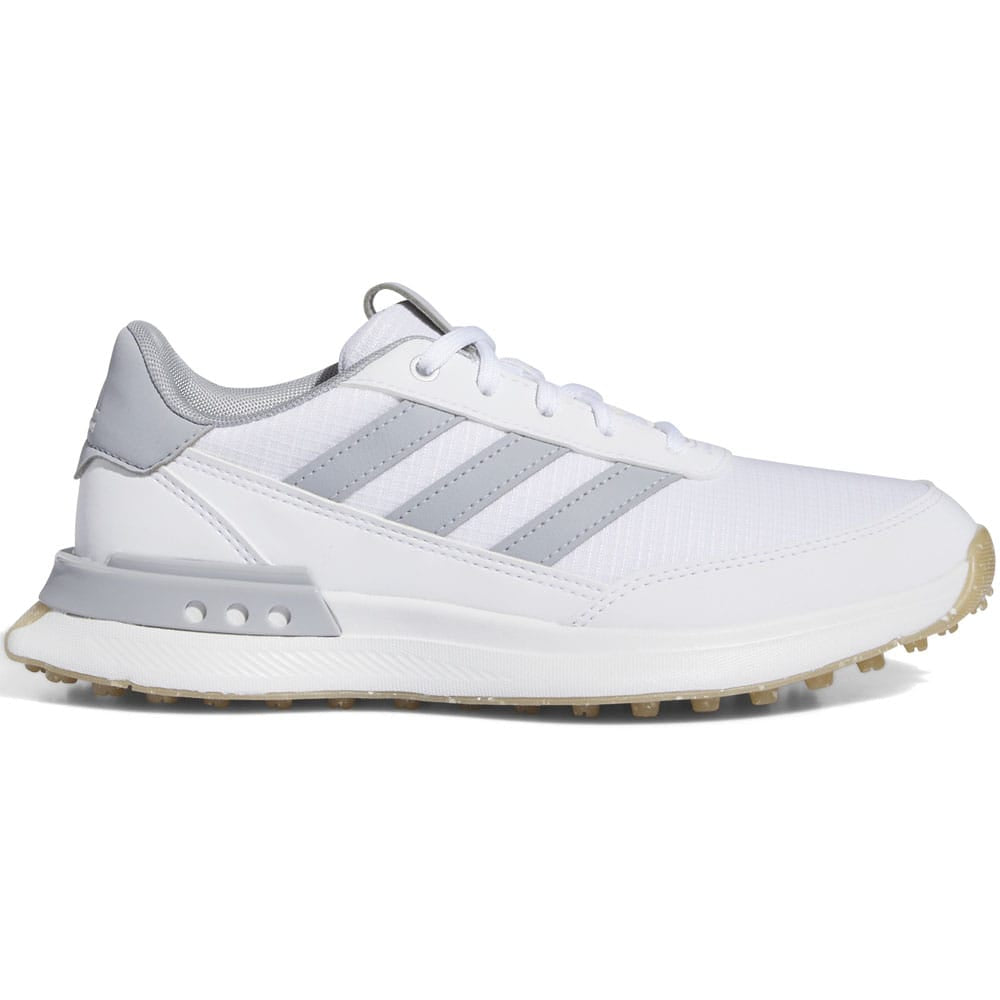 adidas Jr S2G 24 Spikeless Waterproof Shoes - Ftwr White/Halo Silver/G