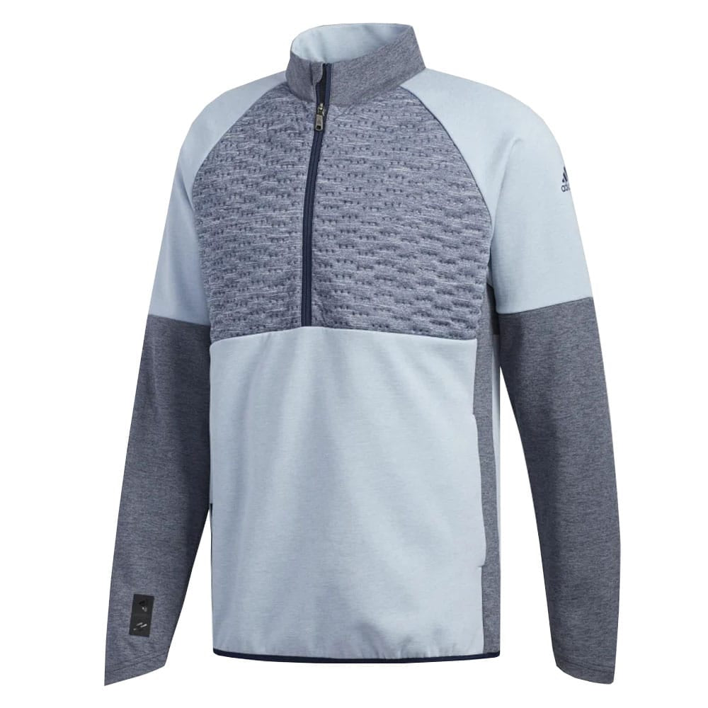 adidas Frostguard 1/4 Zip Quilted Competition Jacket - Collegiate Navy