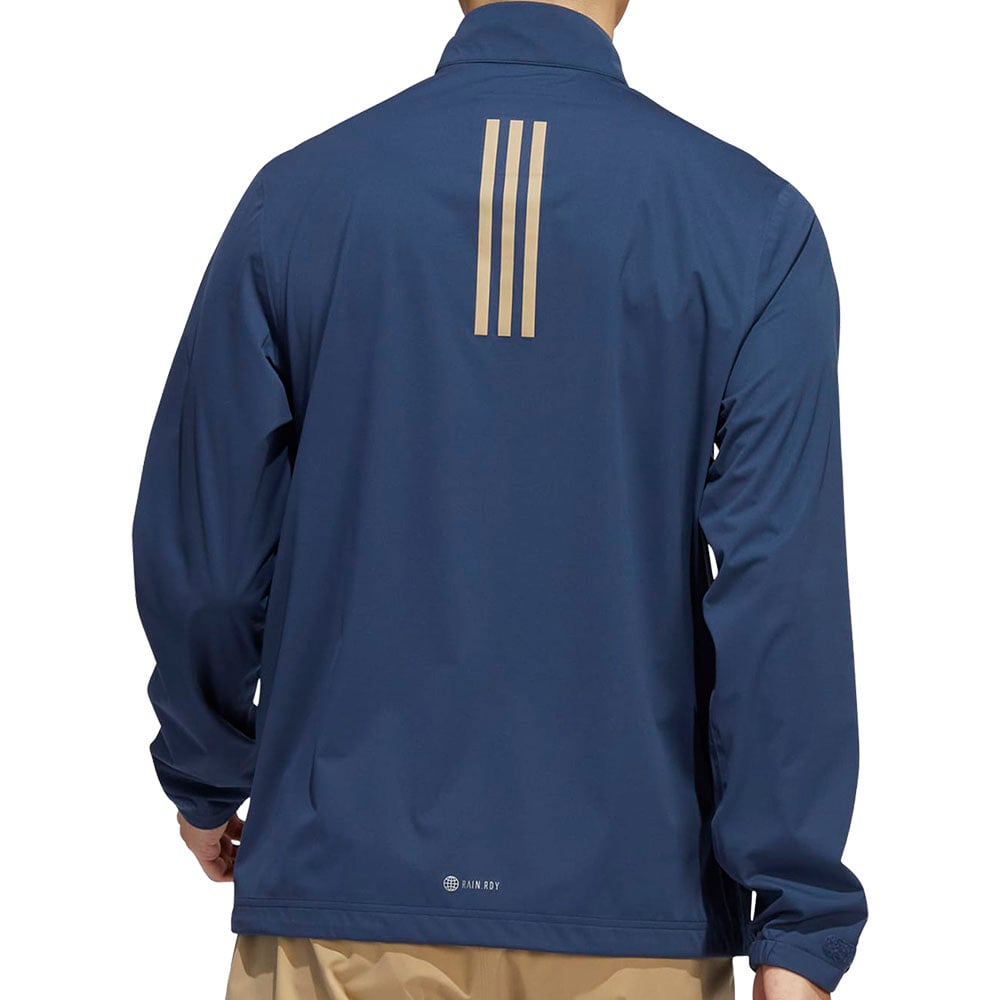 adidas RAIN.RDY 1/2 Zip Waterproof Jacket - Crew Navy