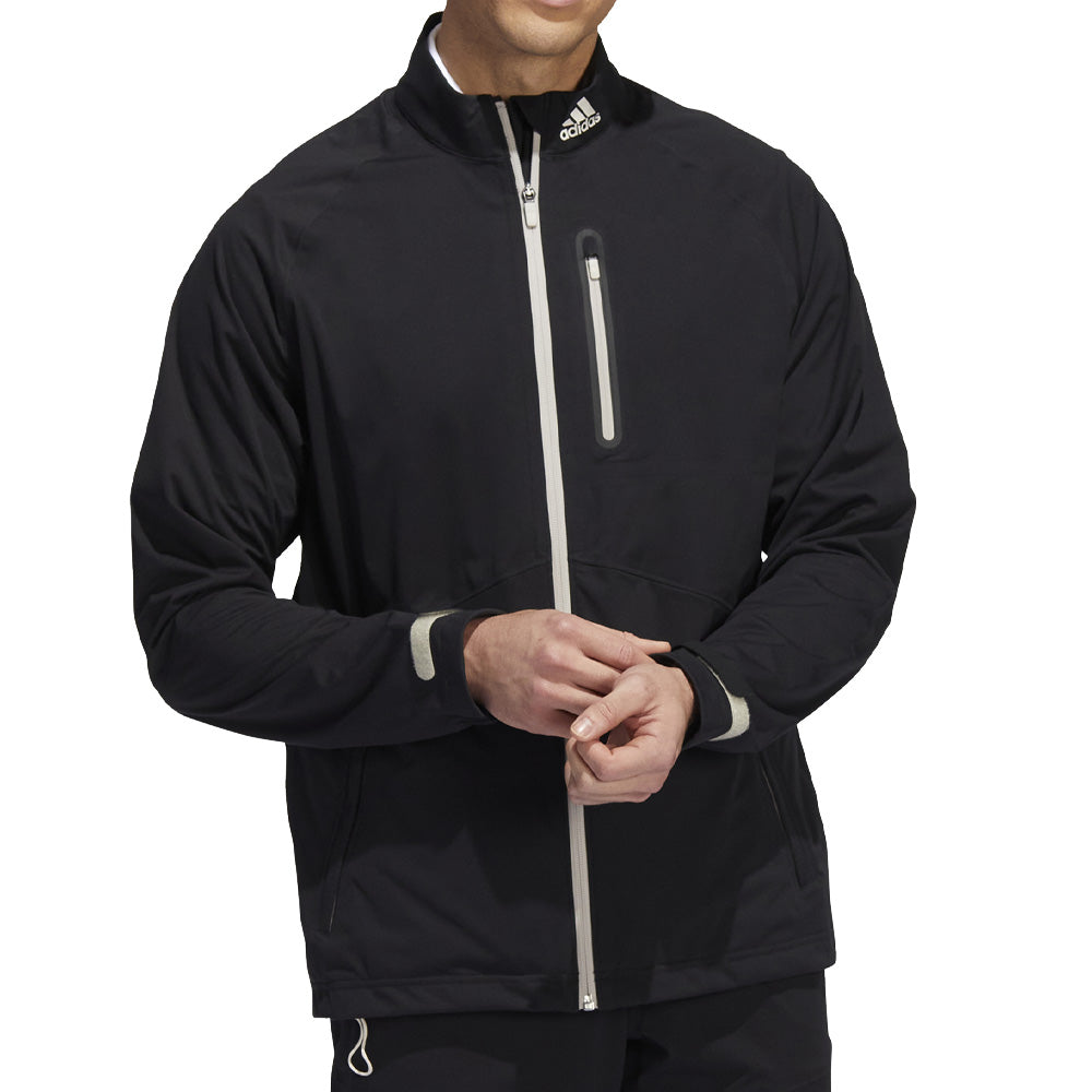 adidas RAIN.RDY Waterproof Jacket - Black | Affordable Golf