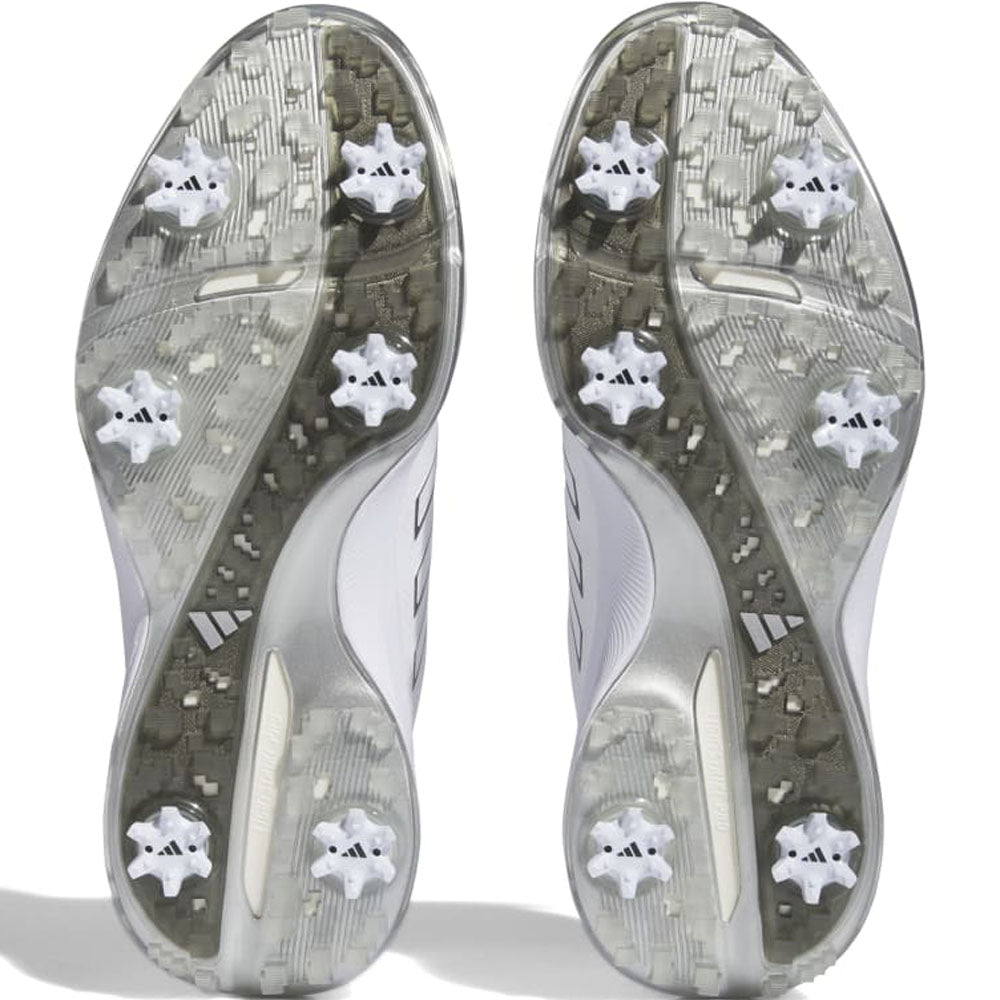 adidas ZG23 Spiked Waterproof Shoes - FTWR White/Silver Metallic/Grey