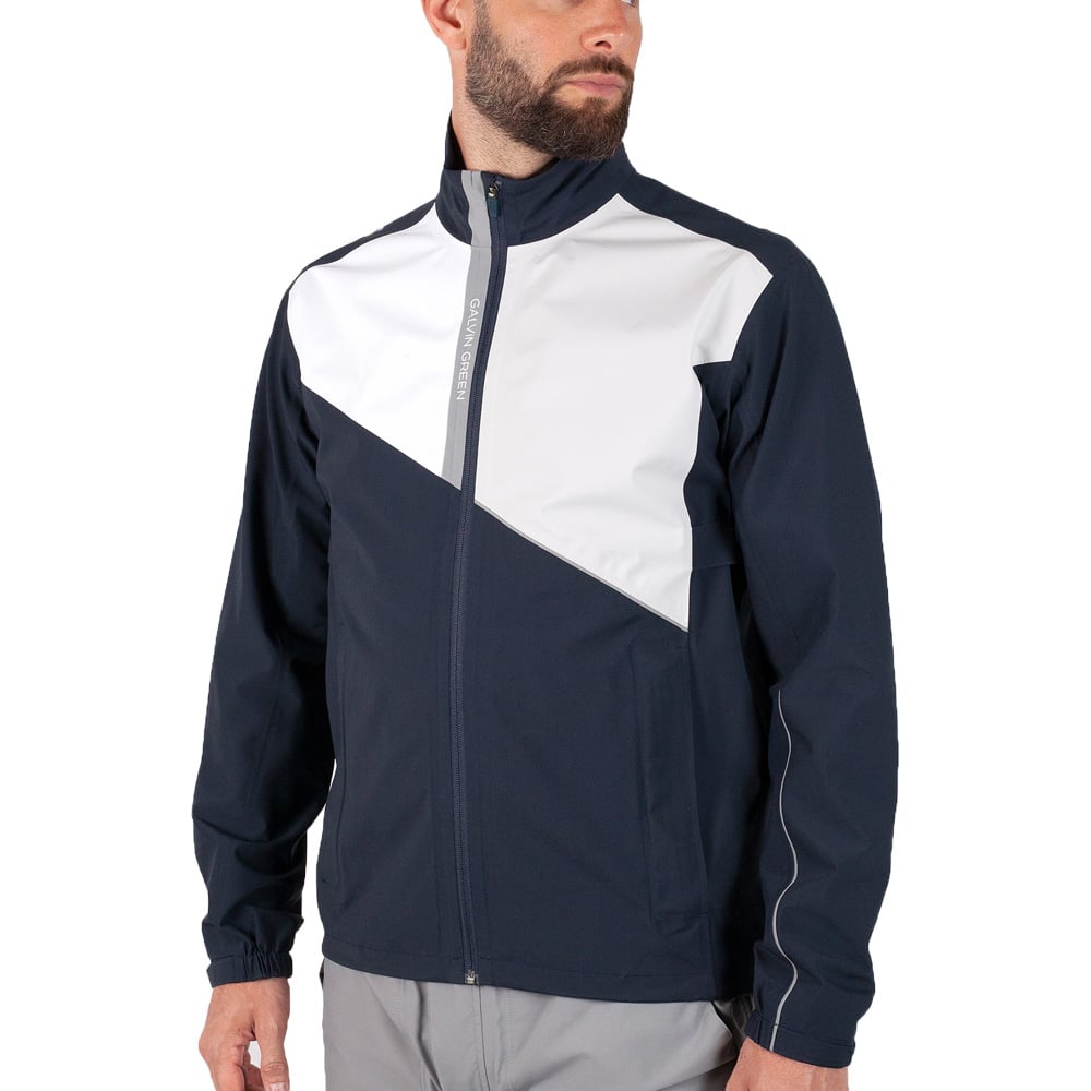 Galvin Green Apollo Waterproof Jacket - Navy/White/Cool Grey/Sharkskin