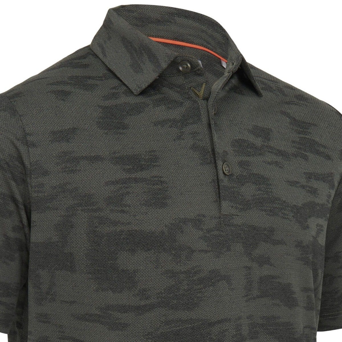Callaway Digital Camo Jacquard Polo Shirt - Dark Lichen Heather