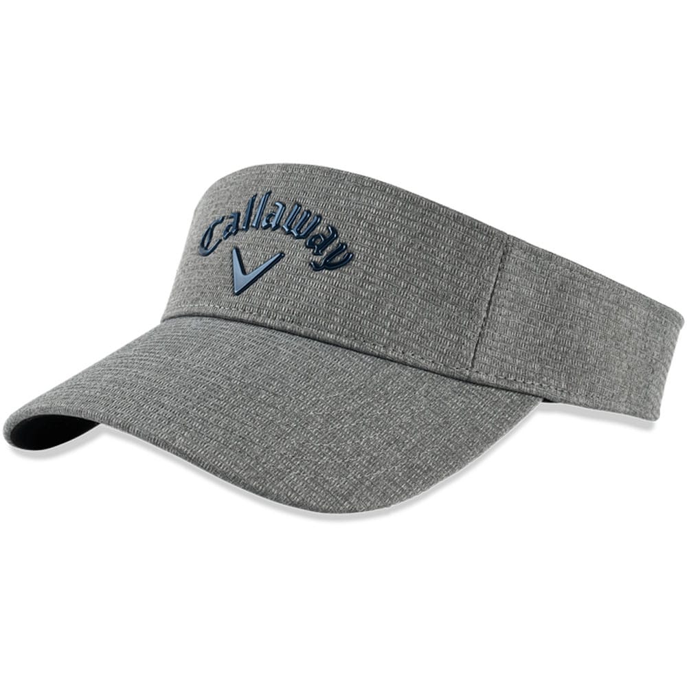 Callaway Liquid Metal Visor Cap - Heather Grey/Blue