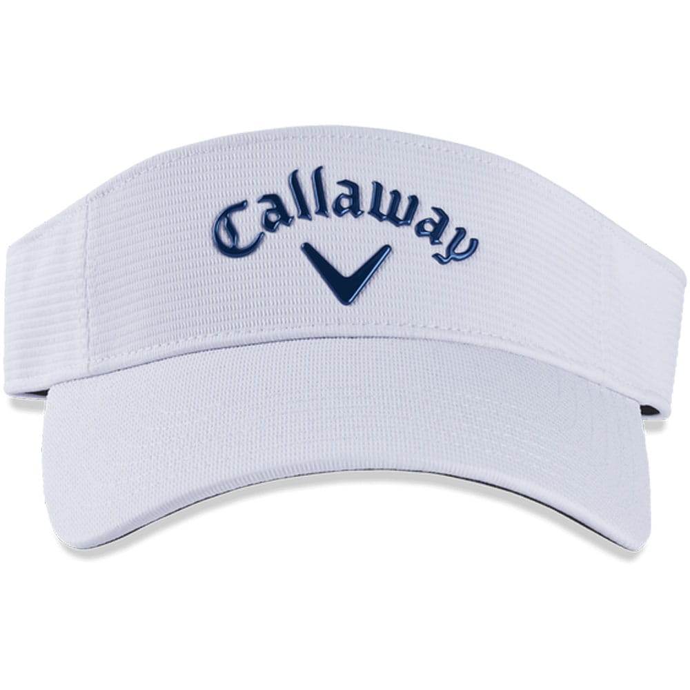 Callaway Liquid Metal Visor Cap - White/Navy