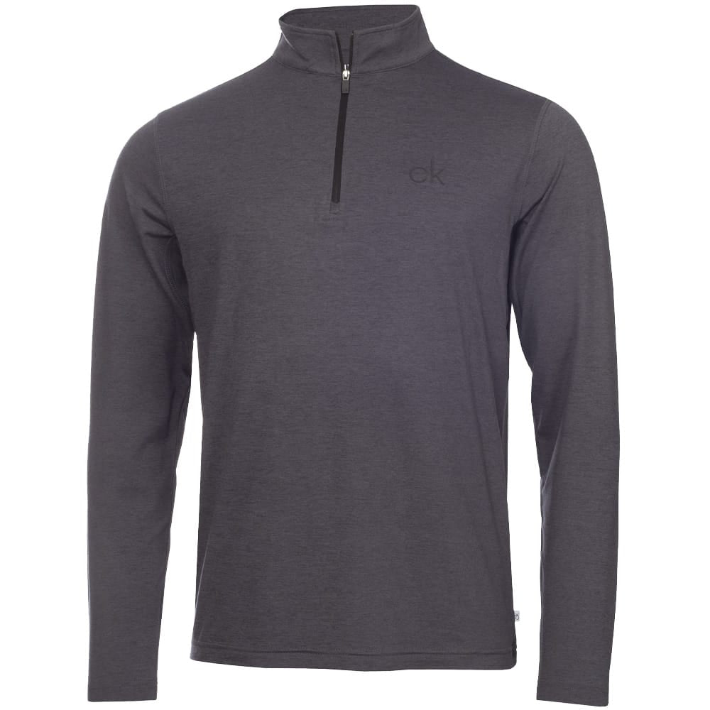 Calvin Klein Newport 1/2 Zip Pullover - Urban Marl