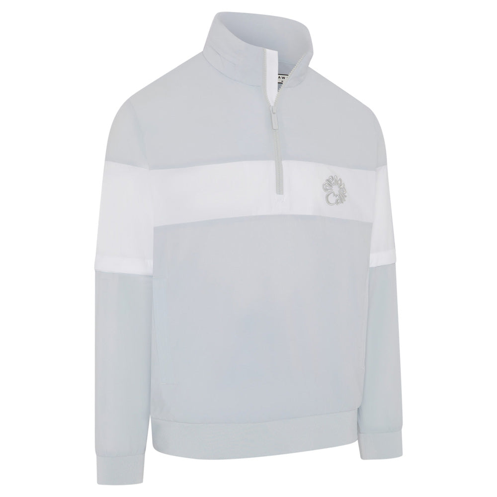 Callaway Legacy Collection Half Zip Convertible Rain Jacket - Gray Daw