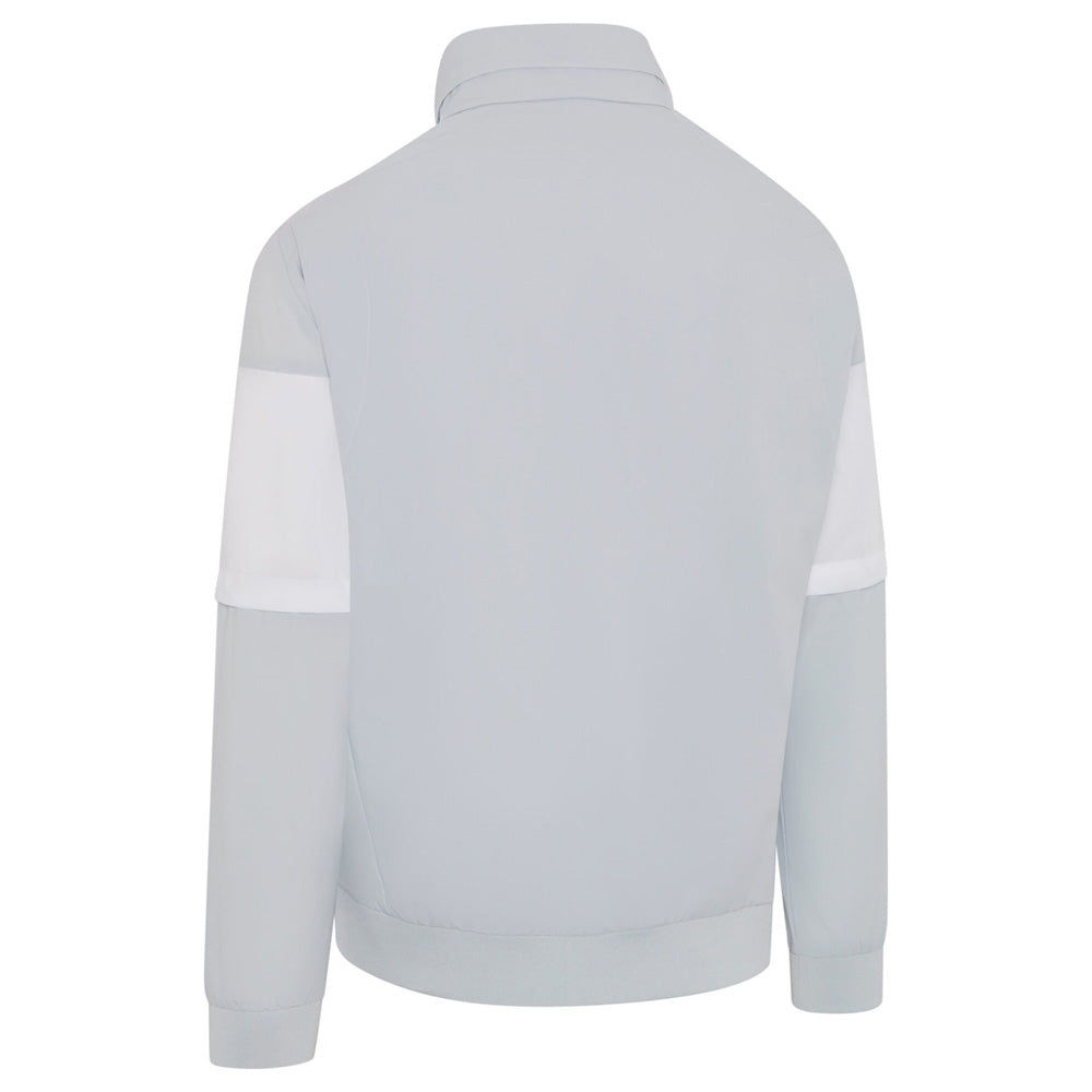 Callaway Legacy Collection Half Zip Convertible Rain Jacket - Gray Daw