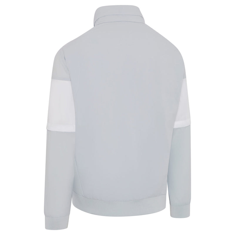 Callaway Legacy Collection Half Zip Convertible Rain Jacket - Gray Daw