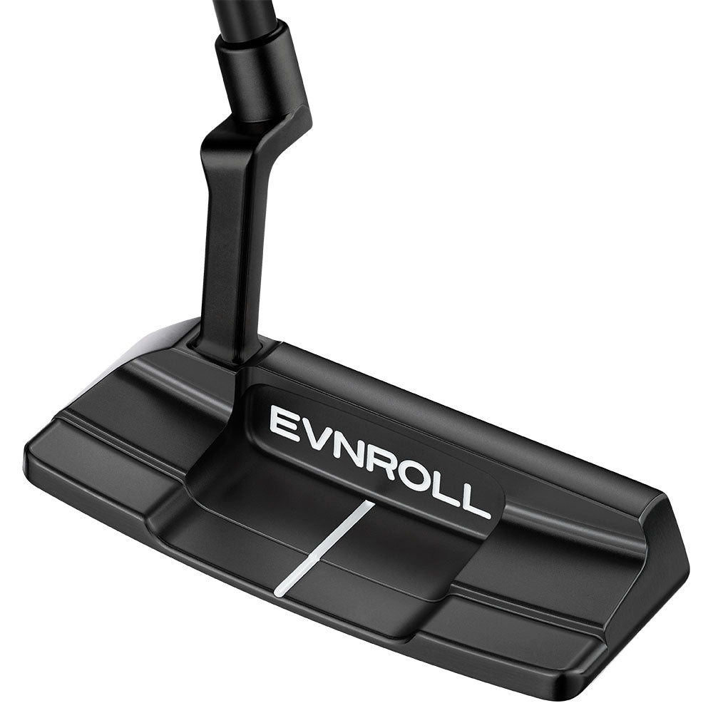 Evnroll EV2 Black Short Plumber MidBlade Putter - 340g