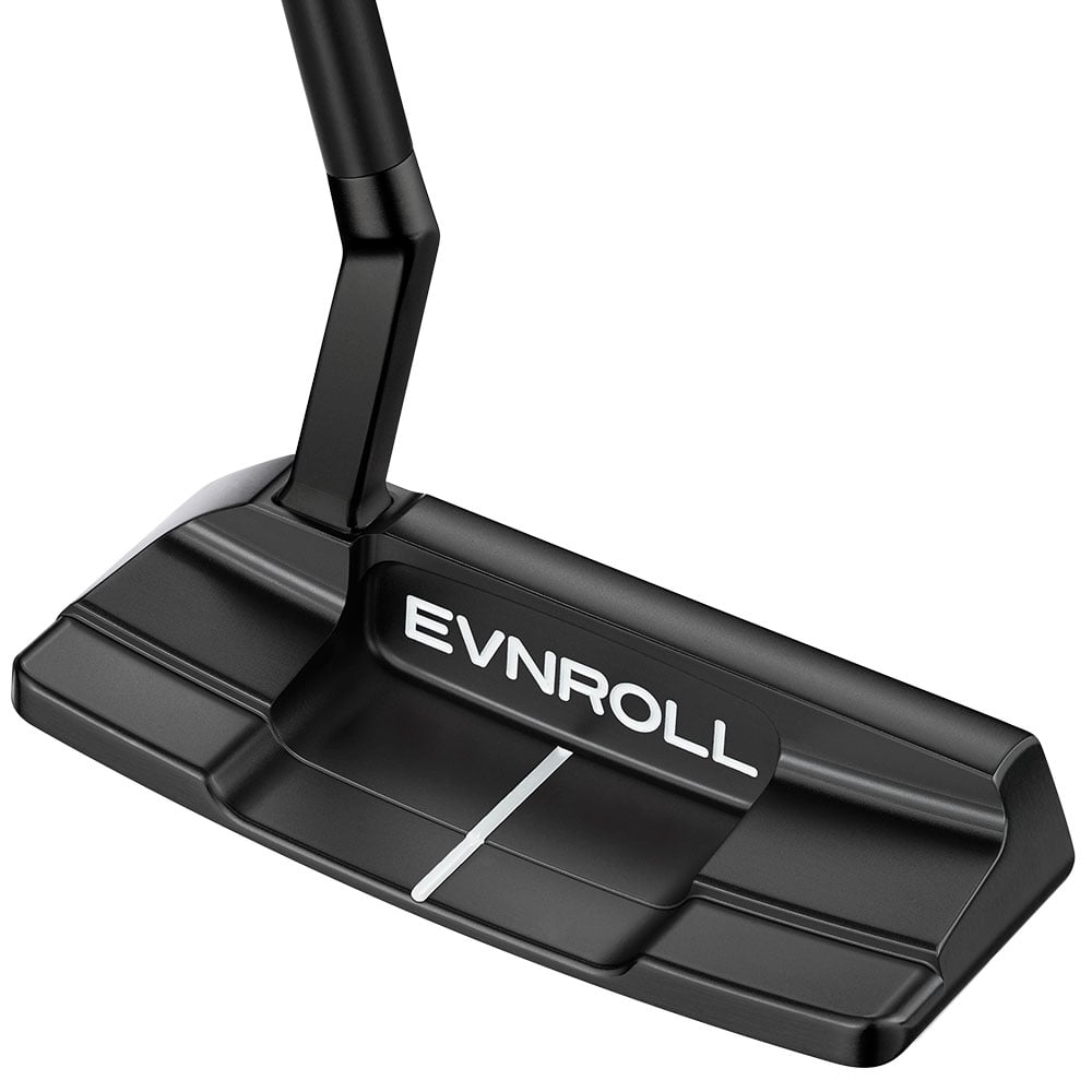 Evnroll EV2 Black Short Slant MidBlade Putter - 340g