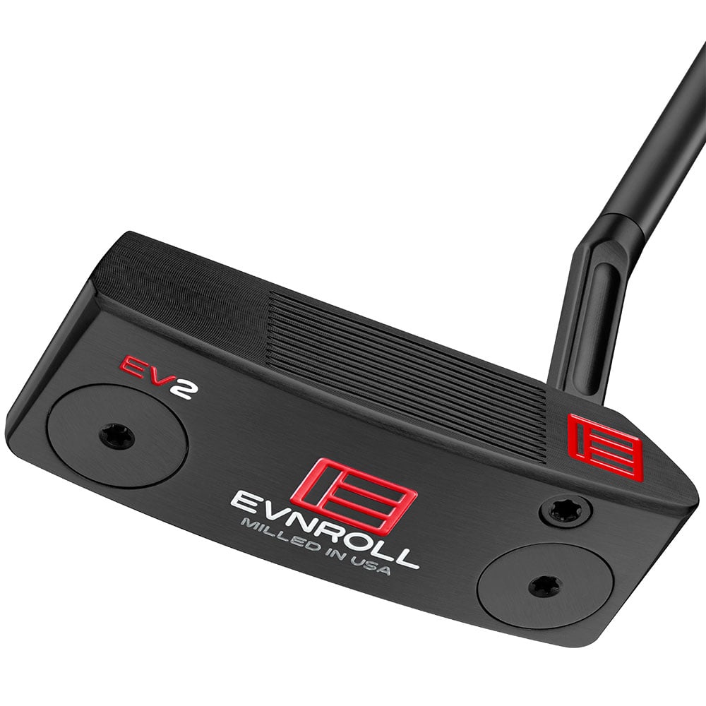 Evnroll EV2 Black Short Slant MidBlade Putter - 340g