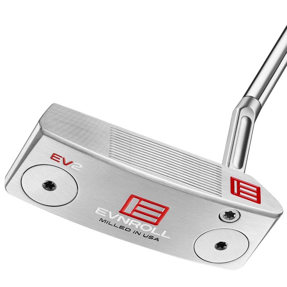 Evnroll EV2 Satin Short Slant MidBlade Putter - 340g