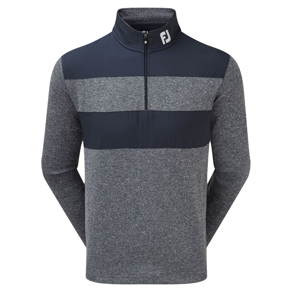 FootJoy FB Rib Woven Chill-Out Mid-Layer - Navy