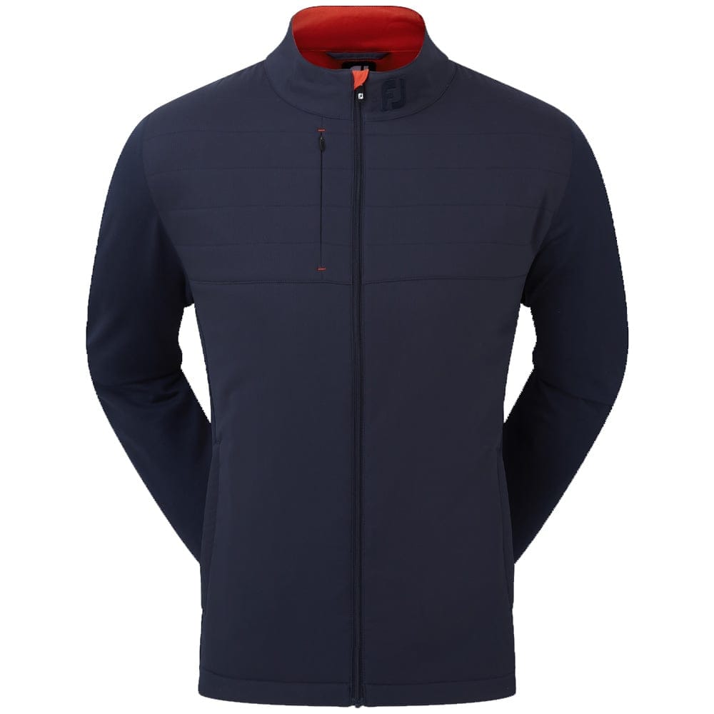 FootJoy FJ Hybrid Thermal Jacket: Navy/Red | Affordable Golf