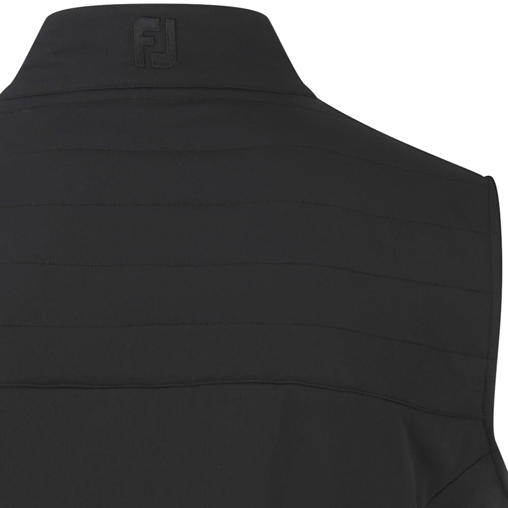 FootJoy Hybrid Thermal Vest - Black/Blue | Affordable Golf
