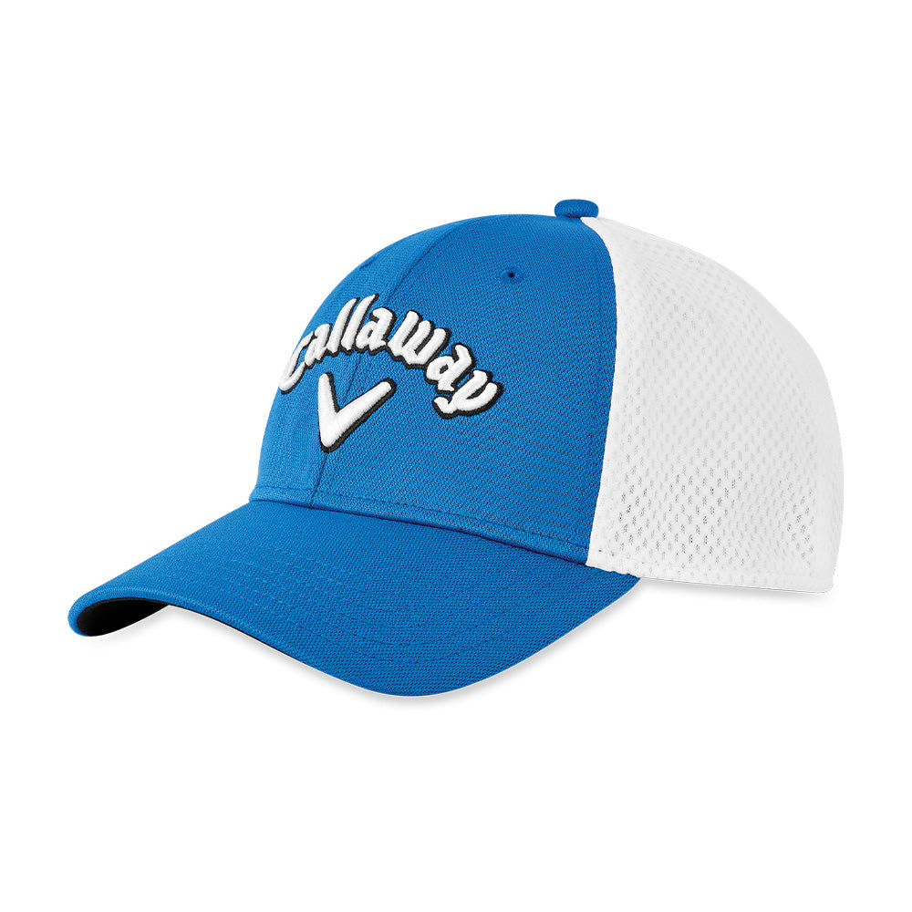 Callaway Mesh Fitted Cap - Royal/Royal/White`