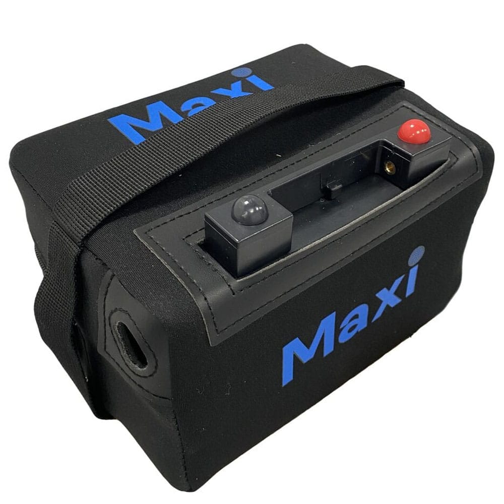 Maxi Power 36 Hole Golf Battery 12v x 22Ah & Charger - Universally Com
