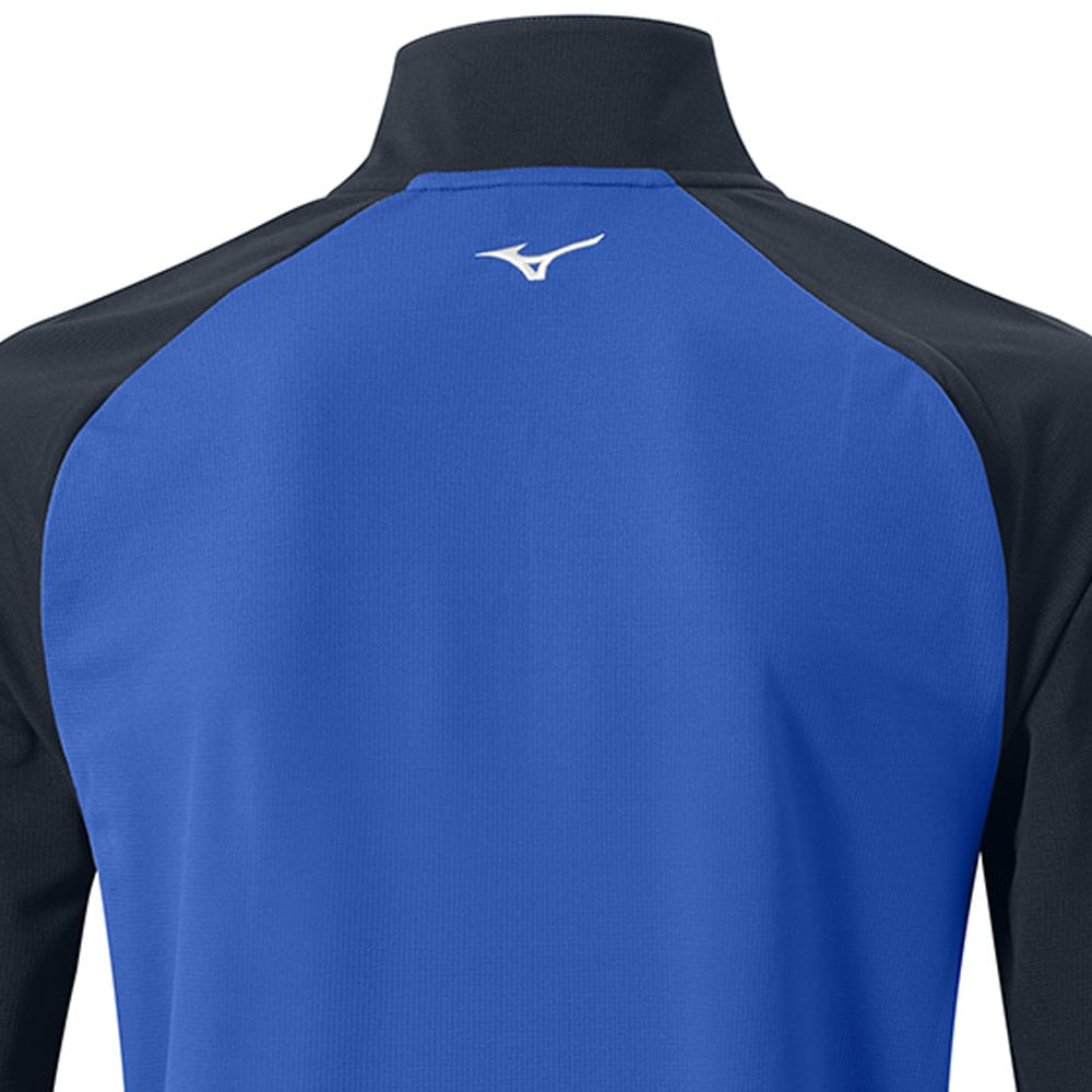 Mizuno Winter Breeze Bloc 1/4 Zip Pullover - Blue