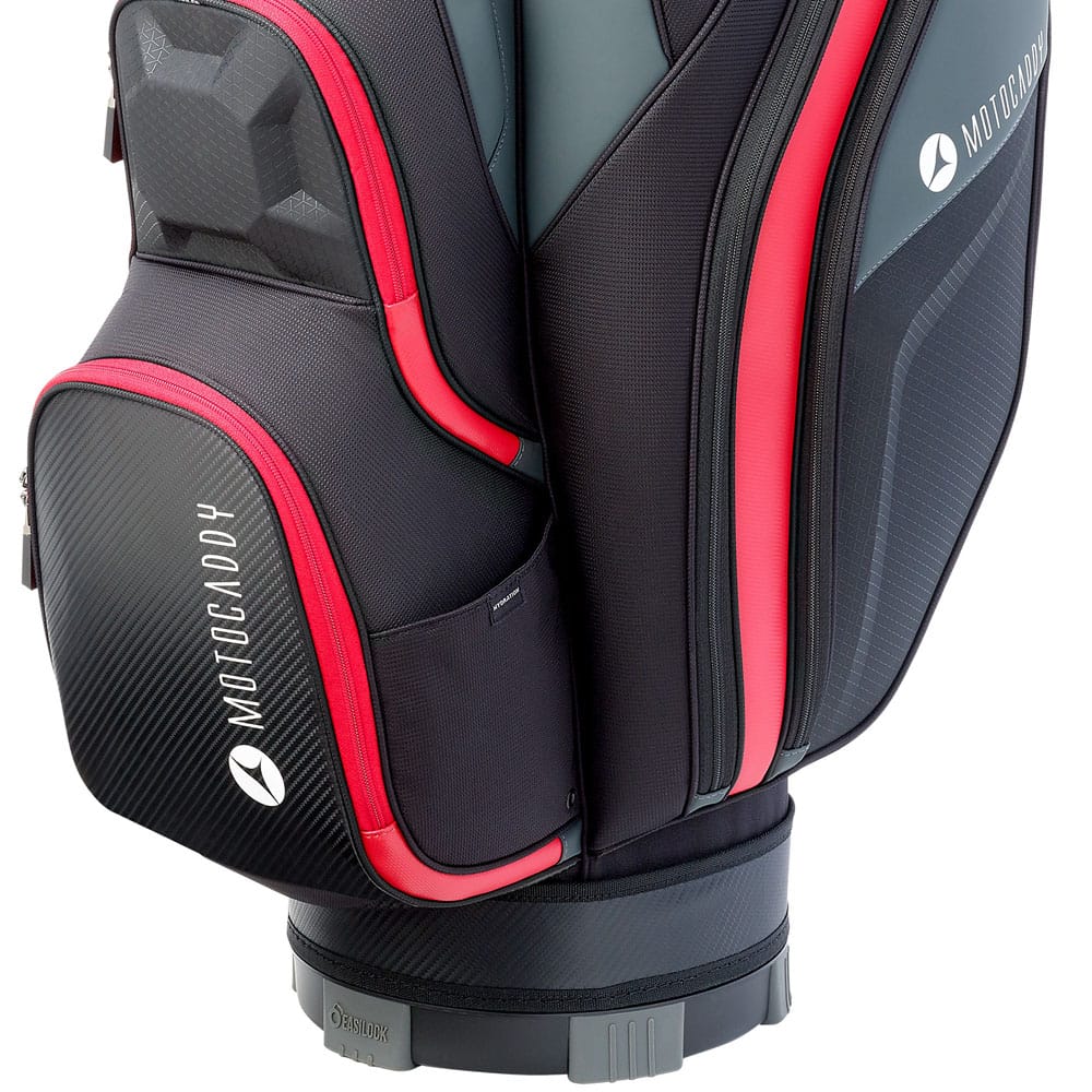 Motocaddy Pro Series Cart Bag - Black/Red