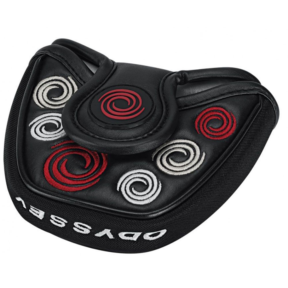 Odyssey Mallet Swirl Golf Putter Headcover - Black