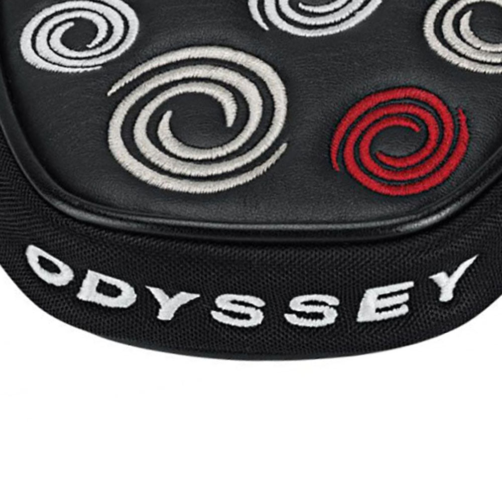 Odyssey Mallet Swirl Golf Putter Headcover - Black