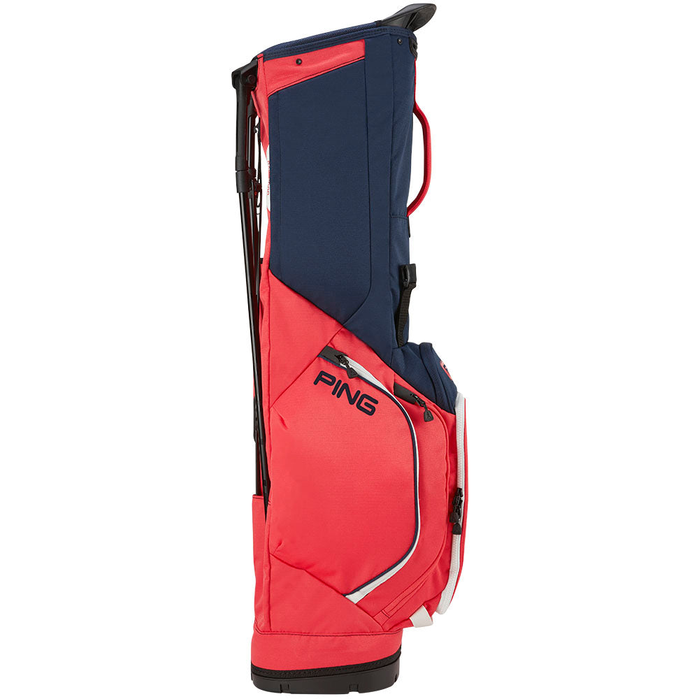 Ping Hoofer Lite Stand Bag - Sailor Red/Navy/White