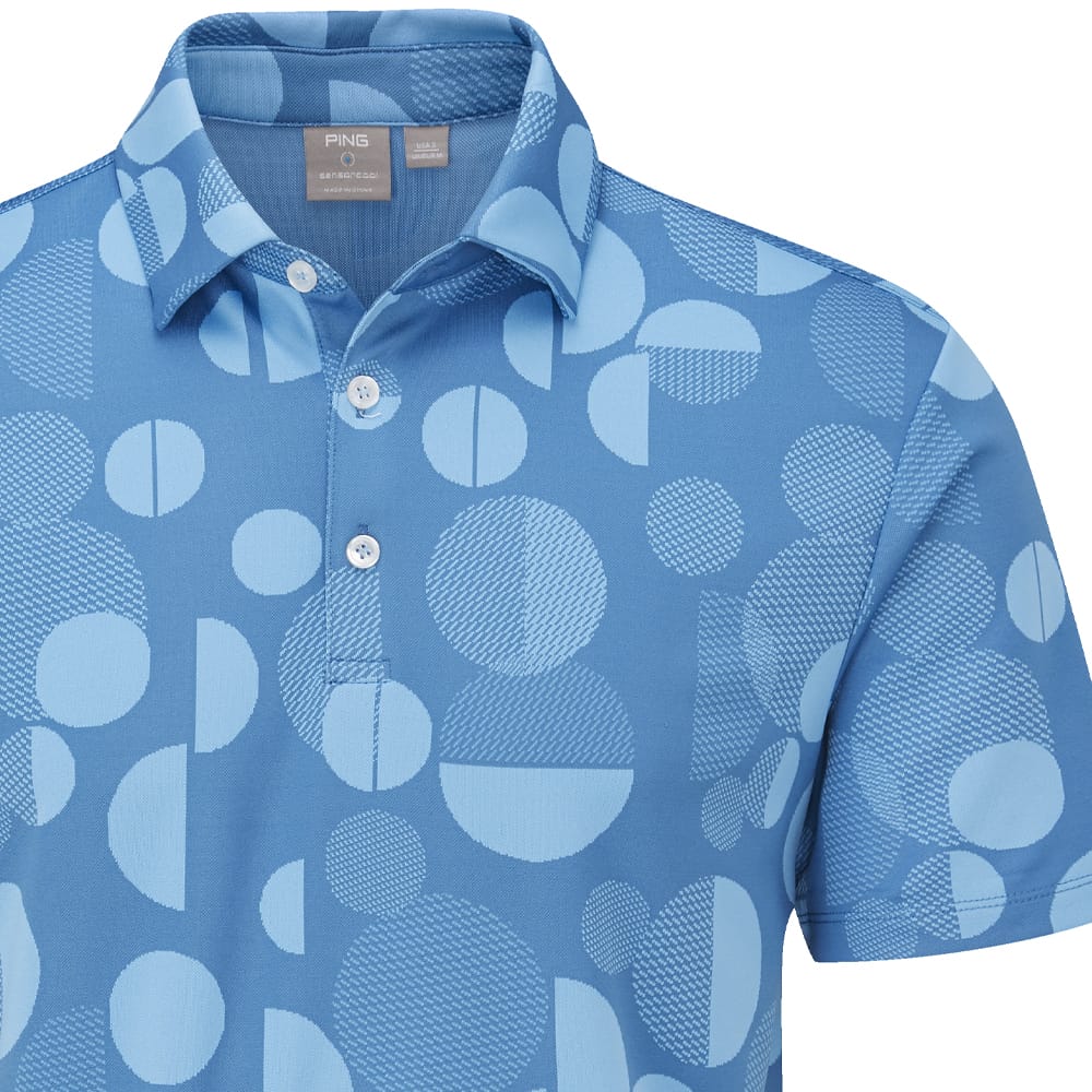 Ping Jay SensorCool Polo Shirt - Danube