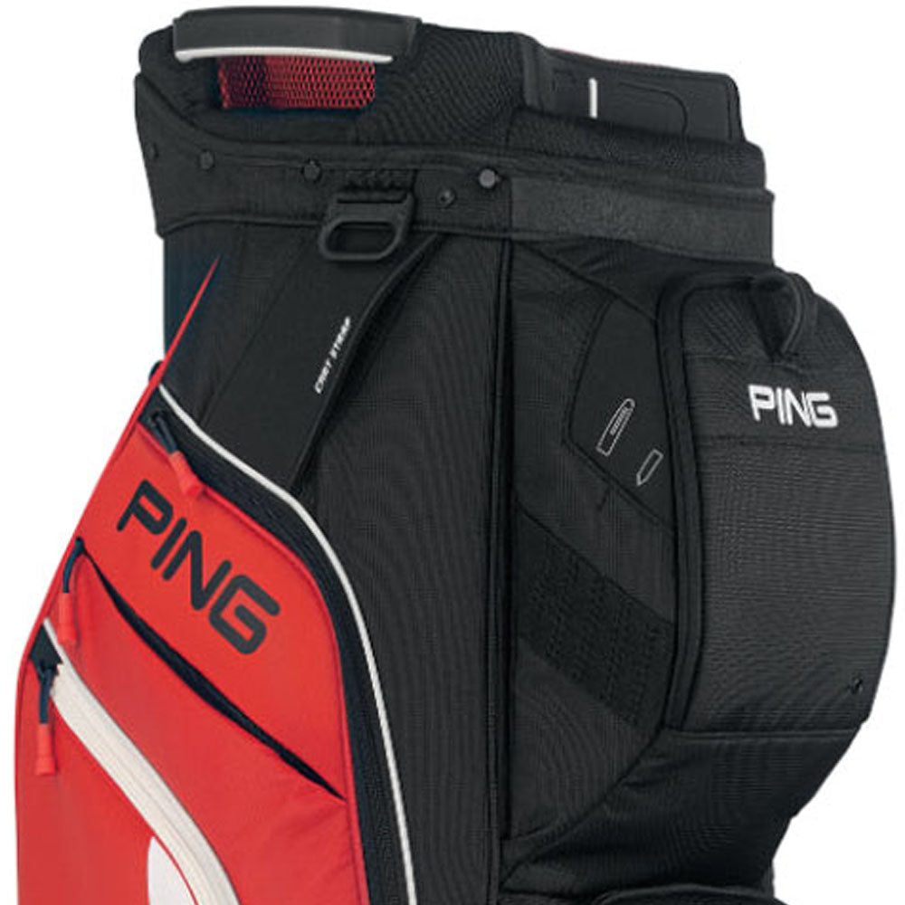 Ping Pioneer Cart Bag - Red/Black