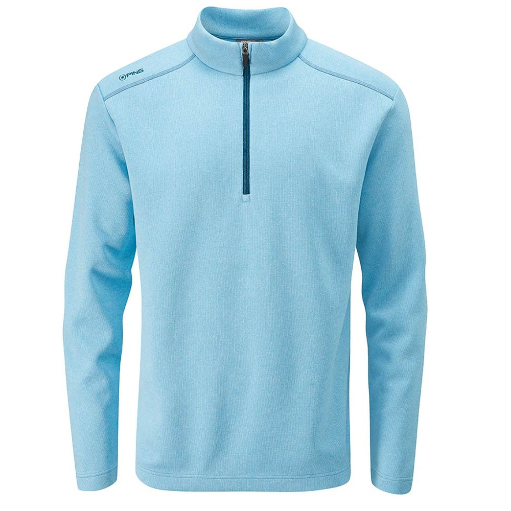 Ping Ramsey 1/2 Zip Pullover - Fresh Water Marl