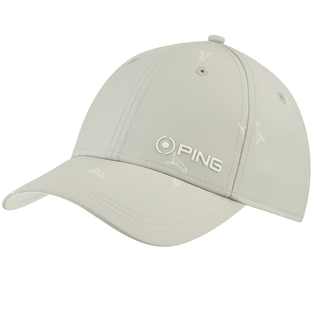 Ping SensorCool Mr Ping Cap - Pearl Grey/White